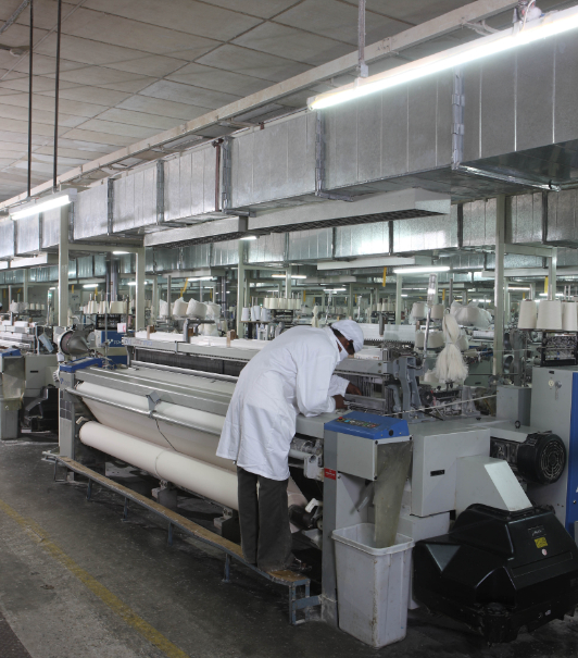 Weaving - Cotton Fabric Manufacturers - Loyal Textiles